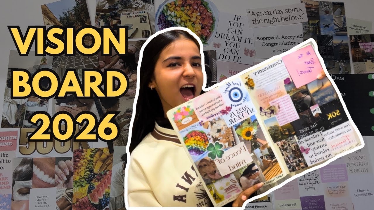 Vision Board That ACTUALLY Works || Cleared My Exam || Tanvi Aggarwal ...