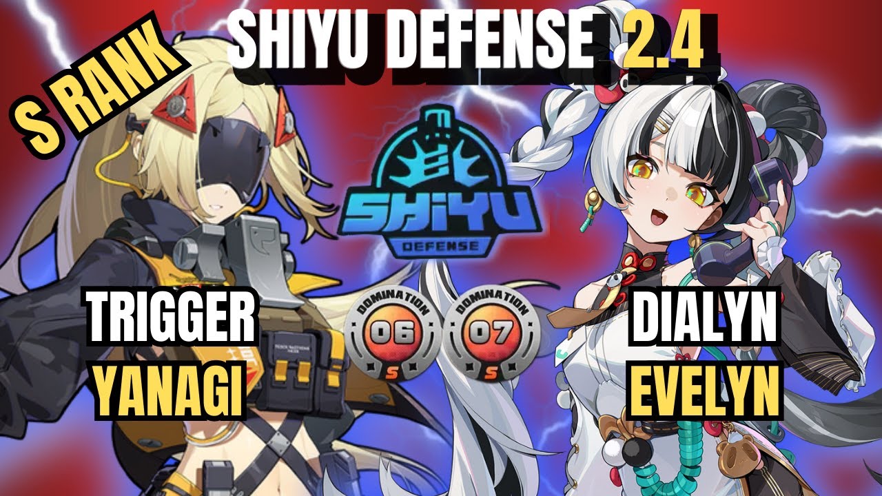 Dialyn Evelyn Team x Yanagi Trigger Team | Shiyu Defense 6-7 S-Rank ...