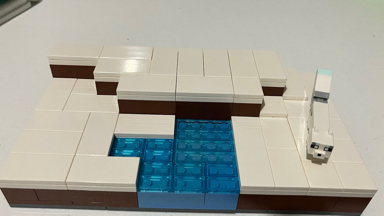 Snowy Plains | LEGO Minecraft MOC - YouTube