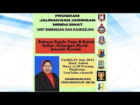 Ceramah Bahaya Gejala Vape & Rokok dalam Kalangan Murid Sekolah Rendah ...