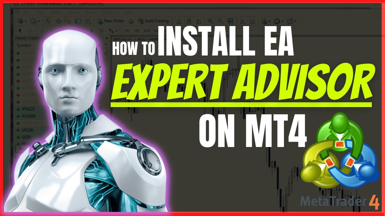 How To Install An EA On MT4 (Add Expert Advisor In MT4) - YouTube