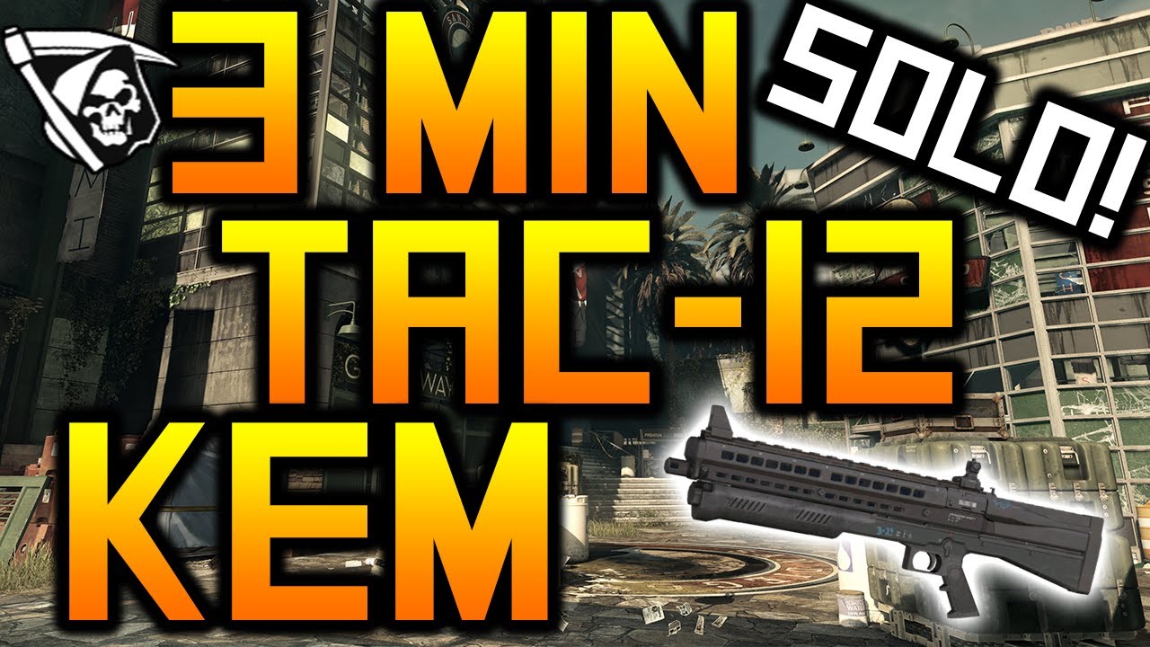3 MINUTE TAC-12 SOLO KEM STRIKE! (Call of Duty Ghost: Gameplay ...