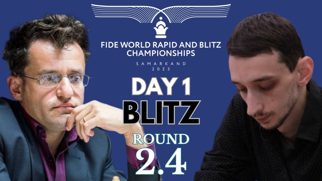 Levon Aronian vs Robert Hovhannisyan | World Blitz Championship 2023 ...