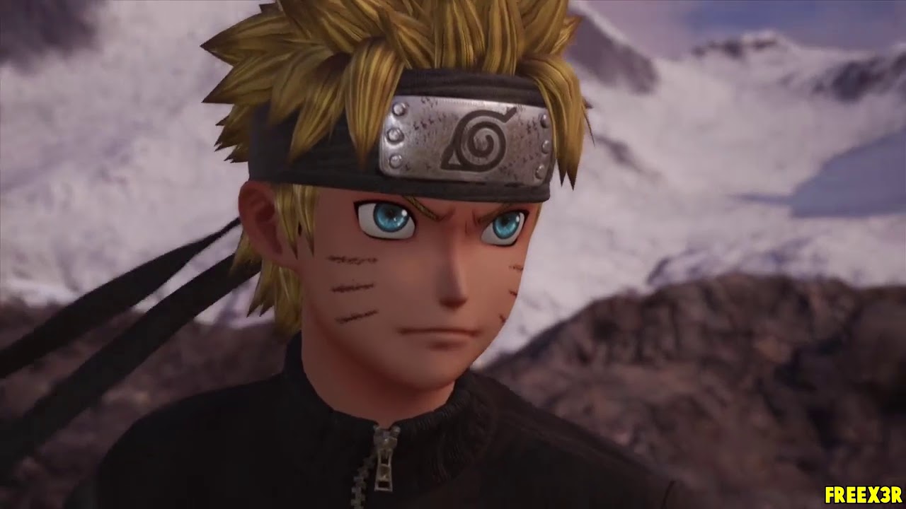 JUMP FORCE Naruto Sasuke vs Goku Vegeta Naruto vs Dragon Ball Z - YouTube
