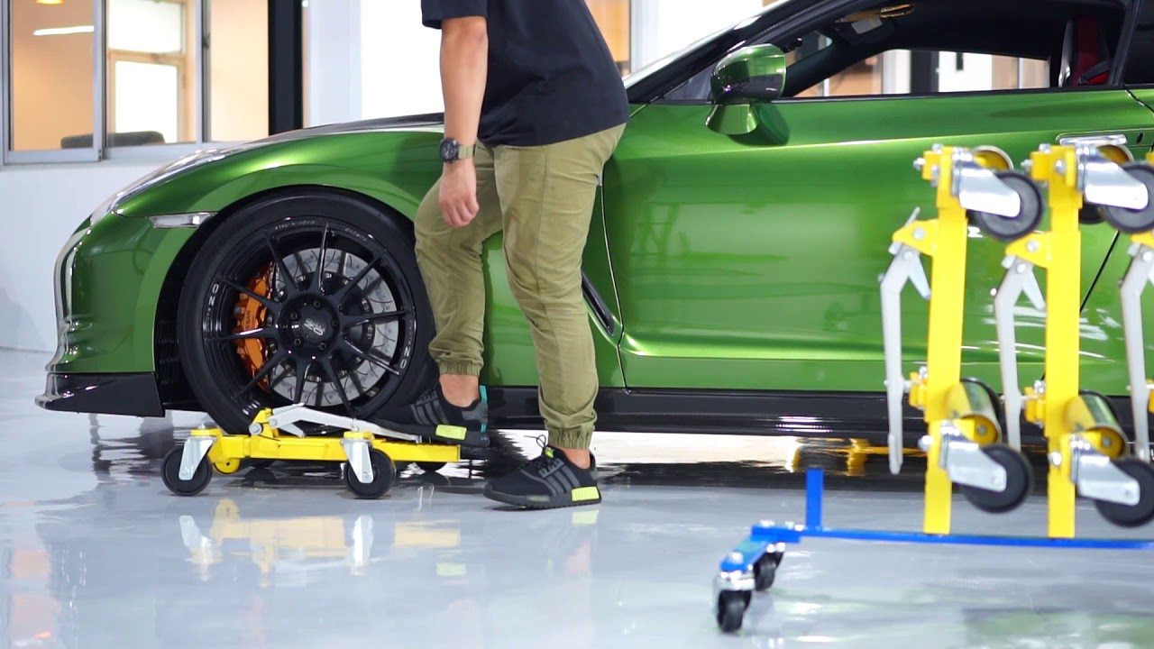 Tutorial How to Use ProjectONE Car Dolly Kit - YouTube