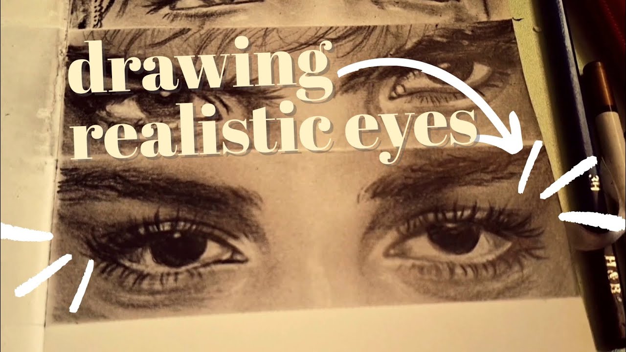 drawing realistic eyes | part 3 | EXHAUSTION/STOIC - YouTube
