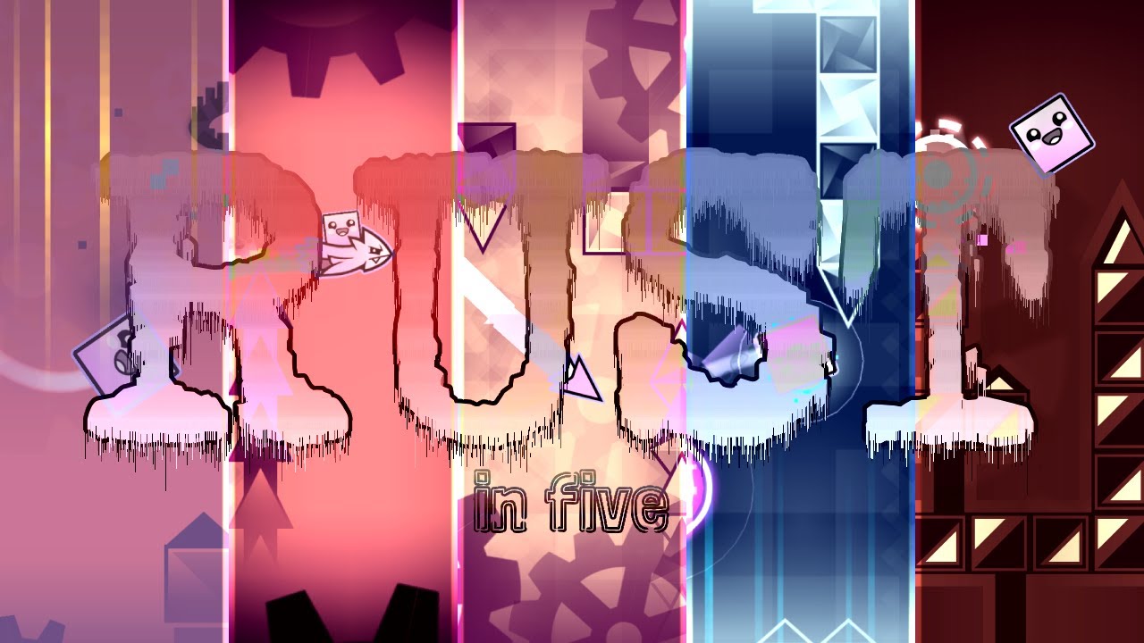 (FIRST DEMON) [LIST] RUST in 5 Runs / Geometry Dash - YouTube
