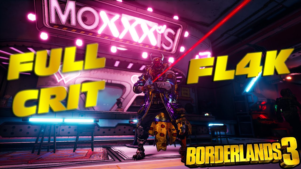 Borderlands 3 Takedowns Fl4k Lvl.72 FULL CRIT - Lost to the map - YouTube