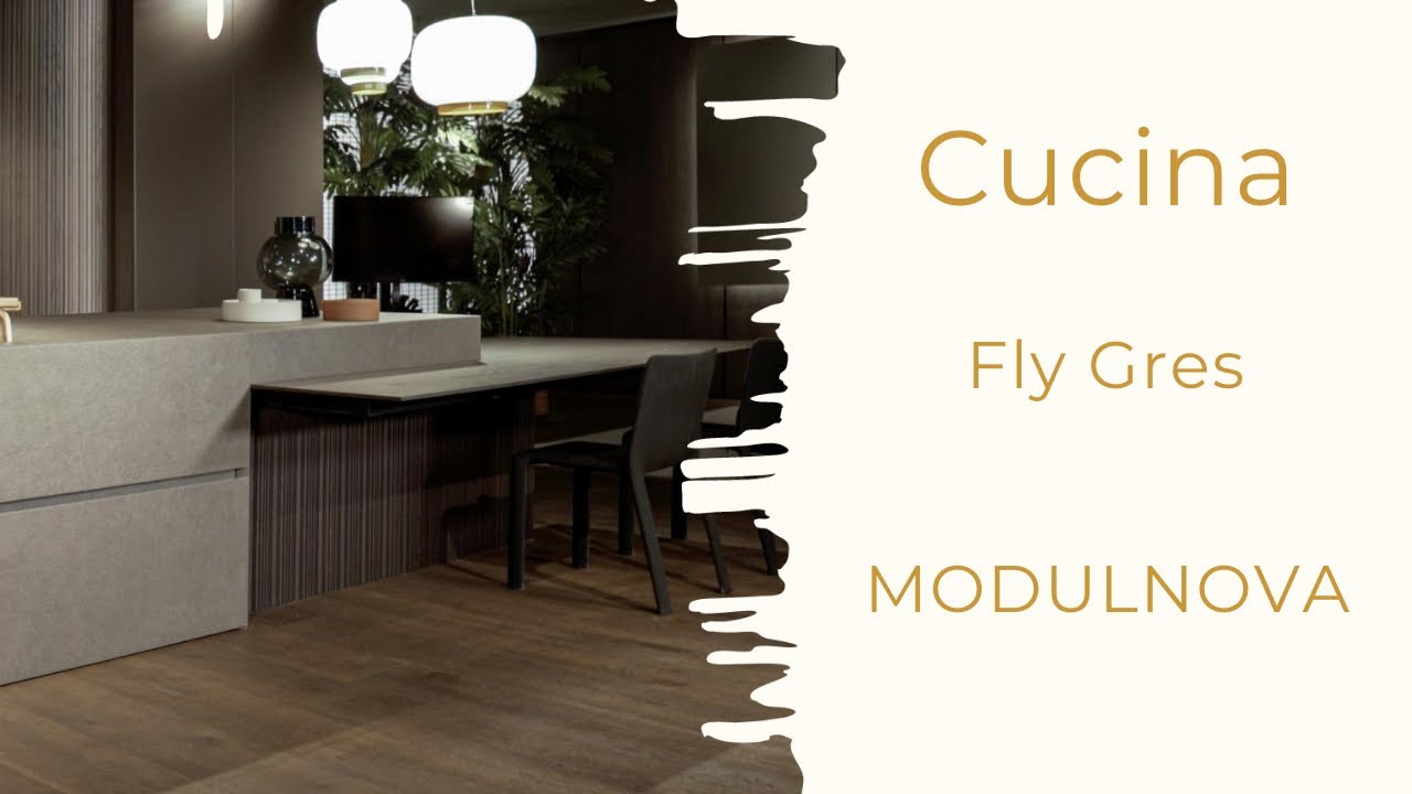 Cucina Fly Gres di Modulnova | Showroom Cosenza - YouTube