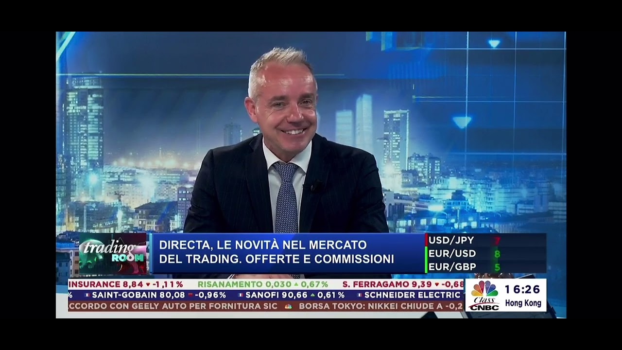 Andrea Busi | CEO Directa SIM | intervista Class CNBC | 4 giugno 2024 ...