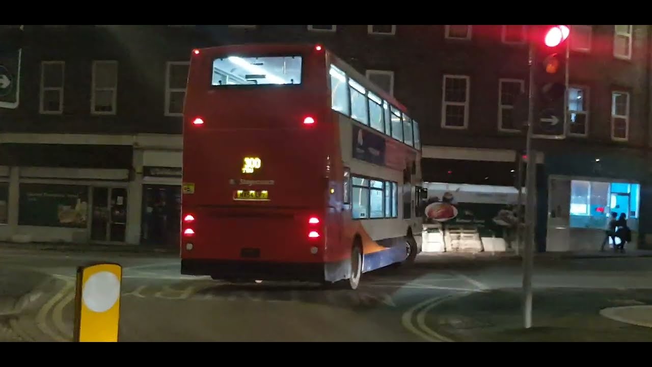 Here is the stagecoach bus 18191 on the number 300 in Guildford ...