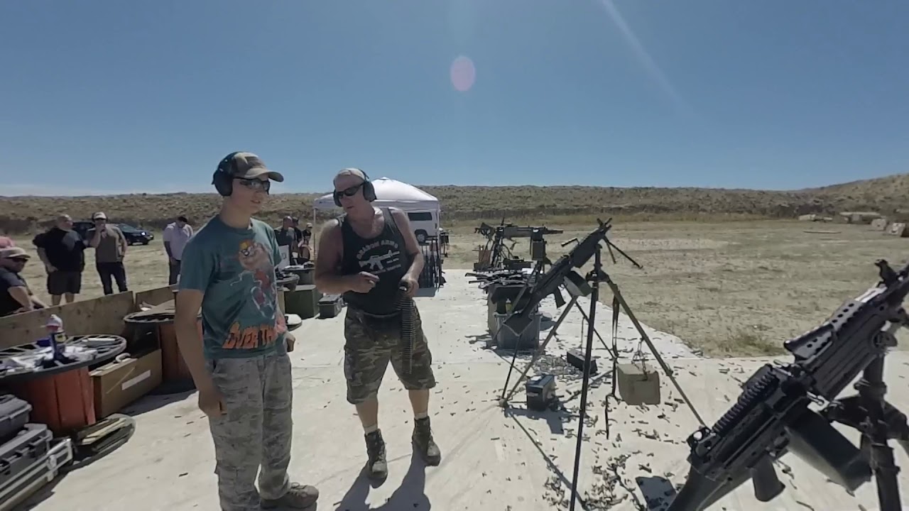Dragonman's 28th Annual Machine Gun Shoot - YouTube