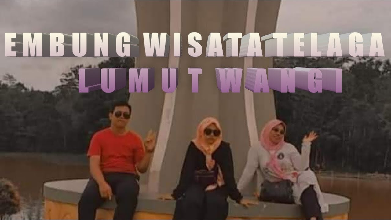 Embung wisata telaga lumut wangi - YouTube