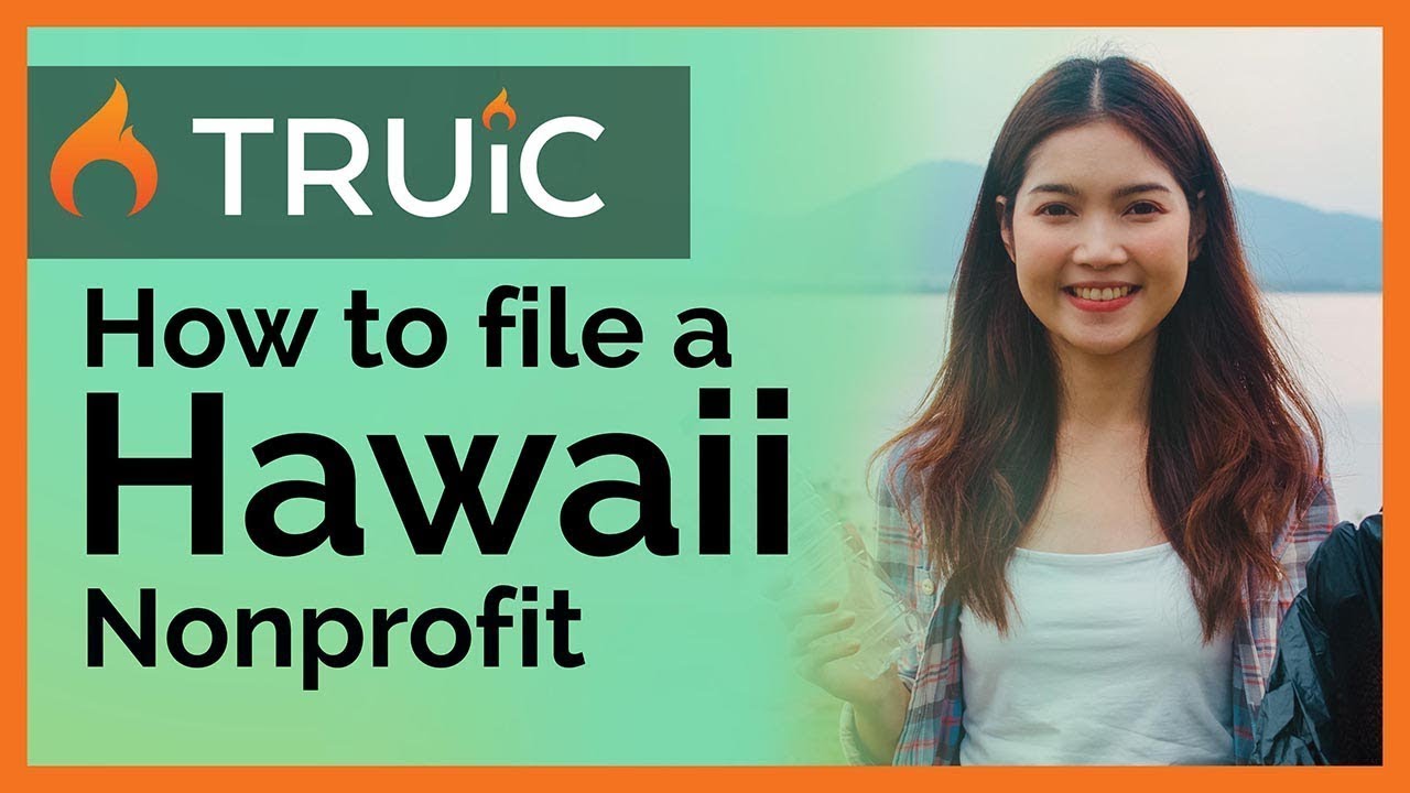 How to start a nonprofit in Hawaii - 501c3 Organization - YouTube