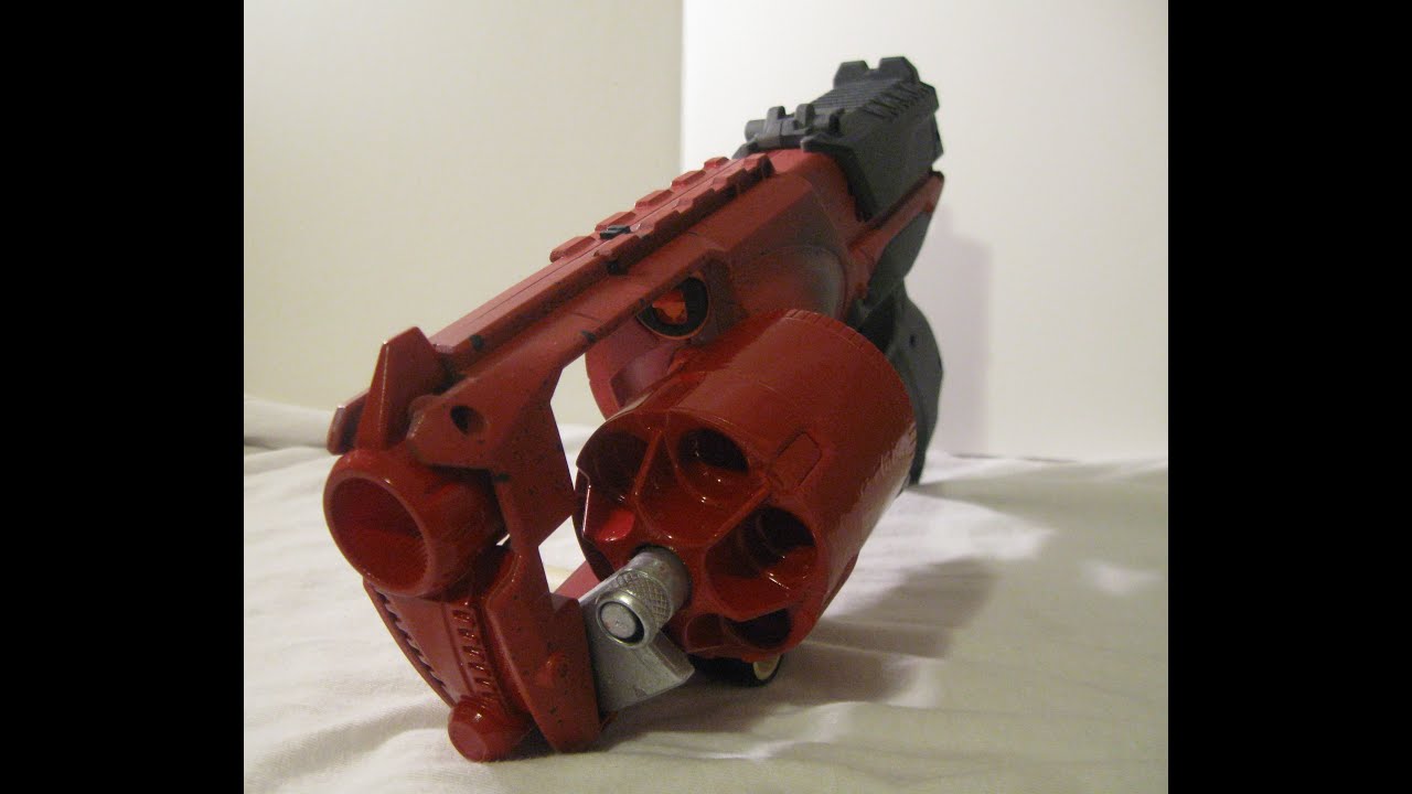 Nerf Strongarm Mod - "Hellfire" - YouTube