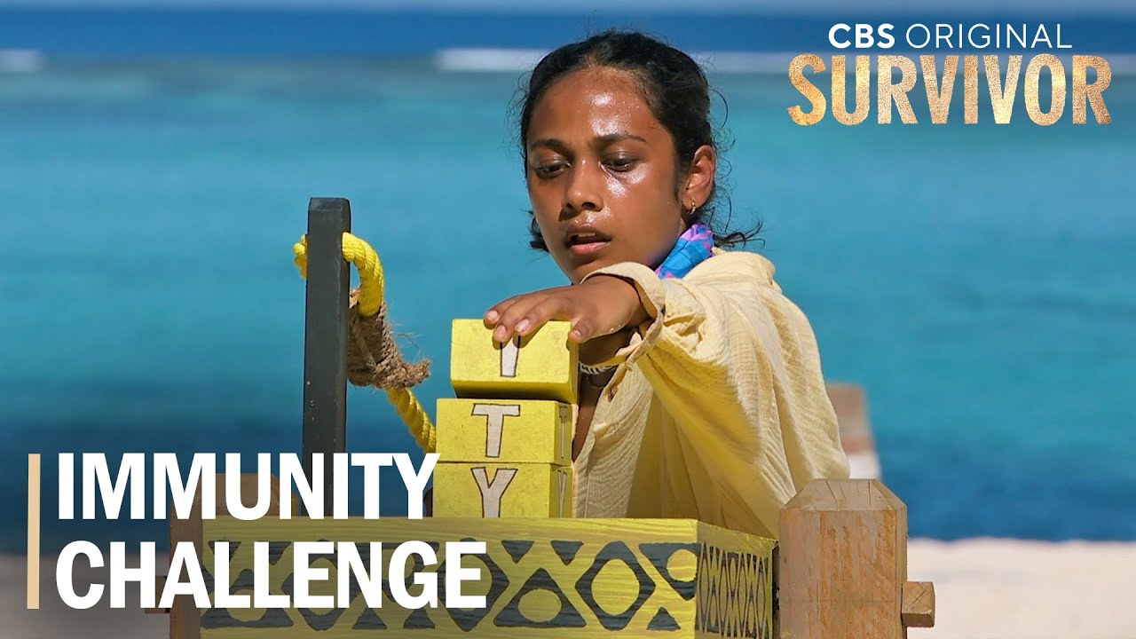 Survivor 48 - Day 19: Immunity Challenge - YouTube