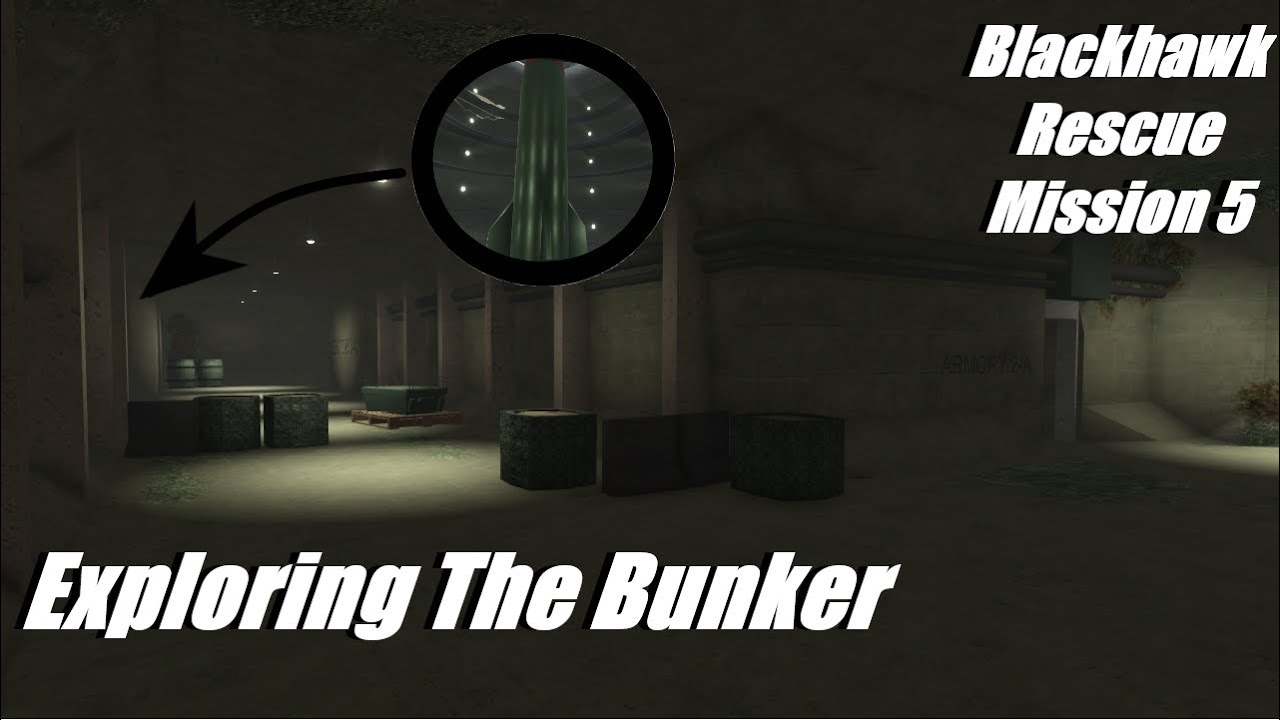 Exploring The HIDDEN Bunker | Blackhawk Rescue Mission 5 | - YouTube