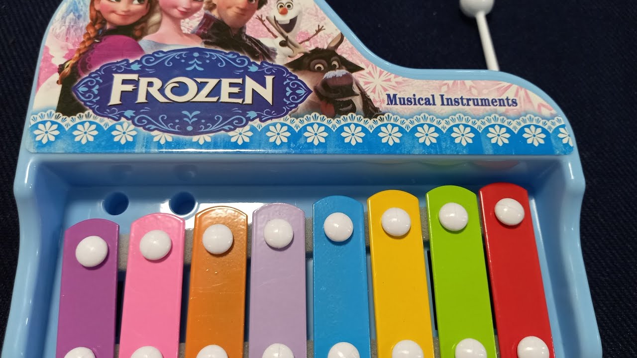 Frozen Musical Instrument with unwrapping Asmr||#asmr #unwrapping # ...