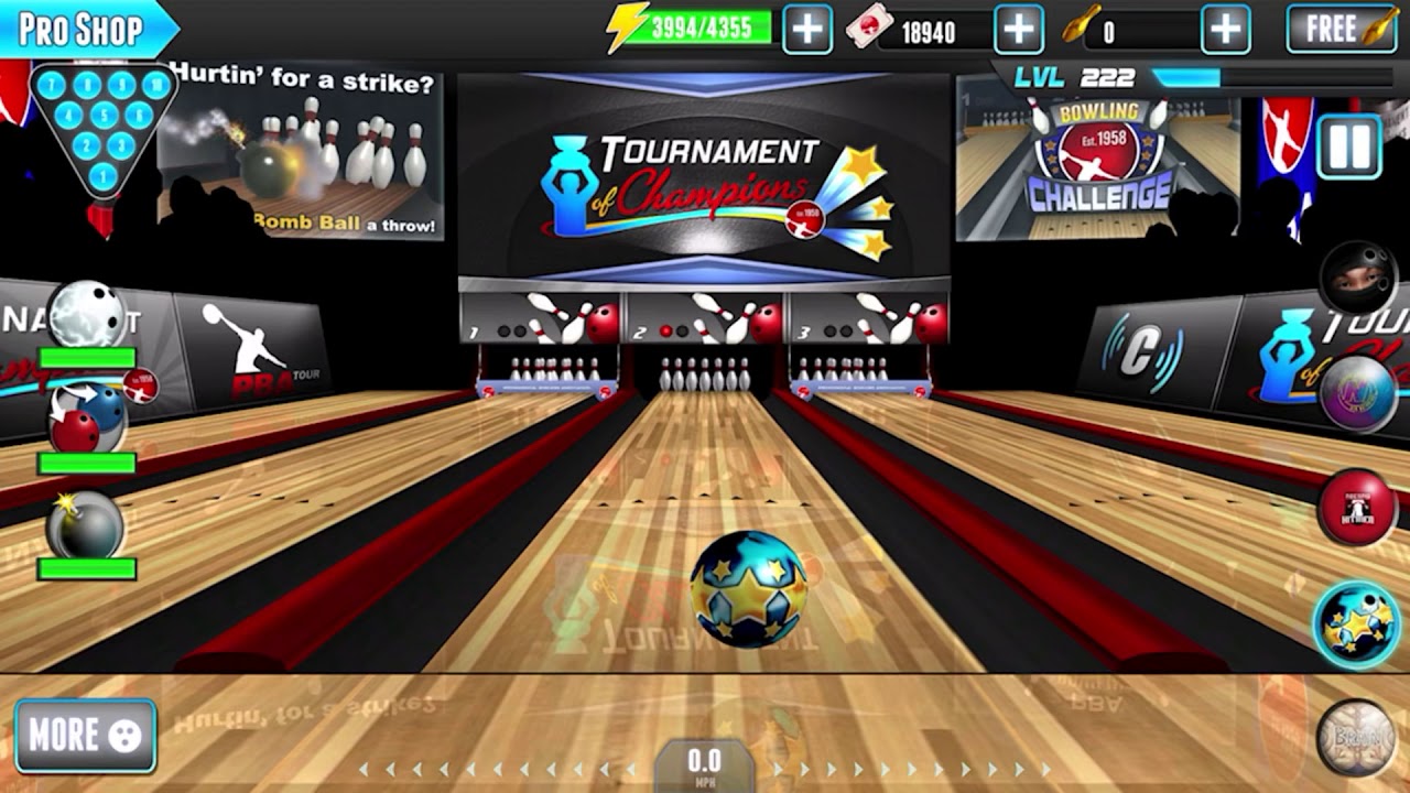 PBA Bowling Challenge 300 Perfect Game with 12 Strikes - YouTube