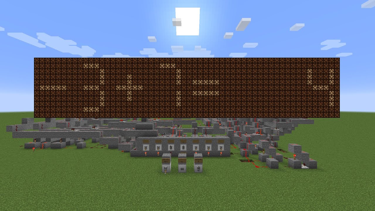 3-bit Calculator in Minecraft - YouTube