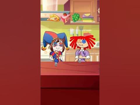 How Do POMNI And RAGATHA Share Food? (TADC Animation) | GTK Dinotoons #shorts #digitalcircus ...