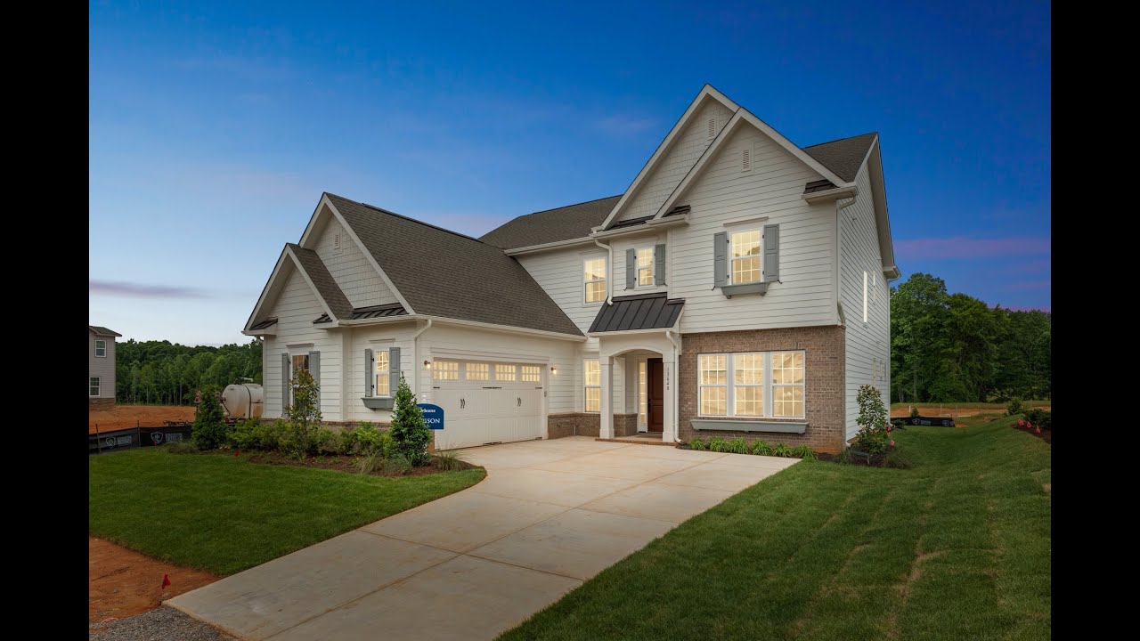 The Garrison Model at Coventry Glen in Huntersville, NC. - YouTube
