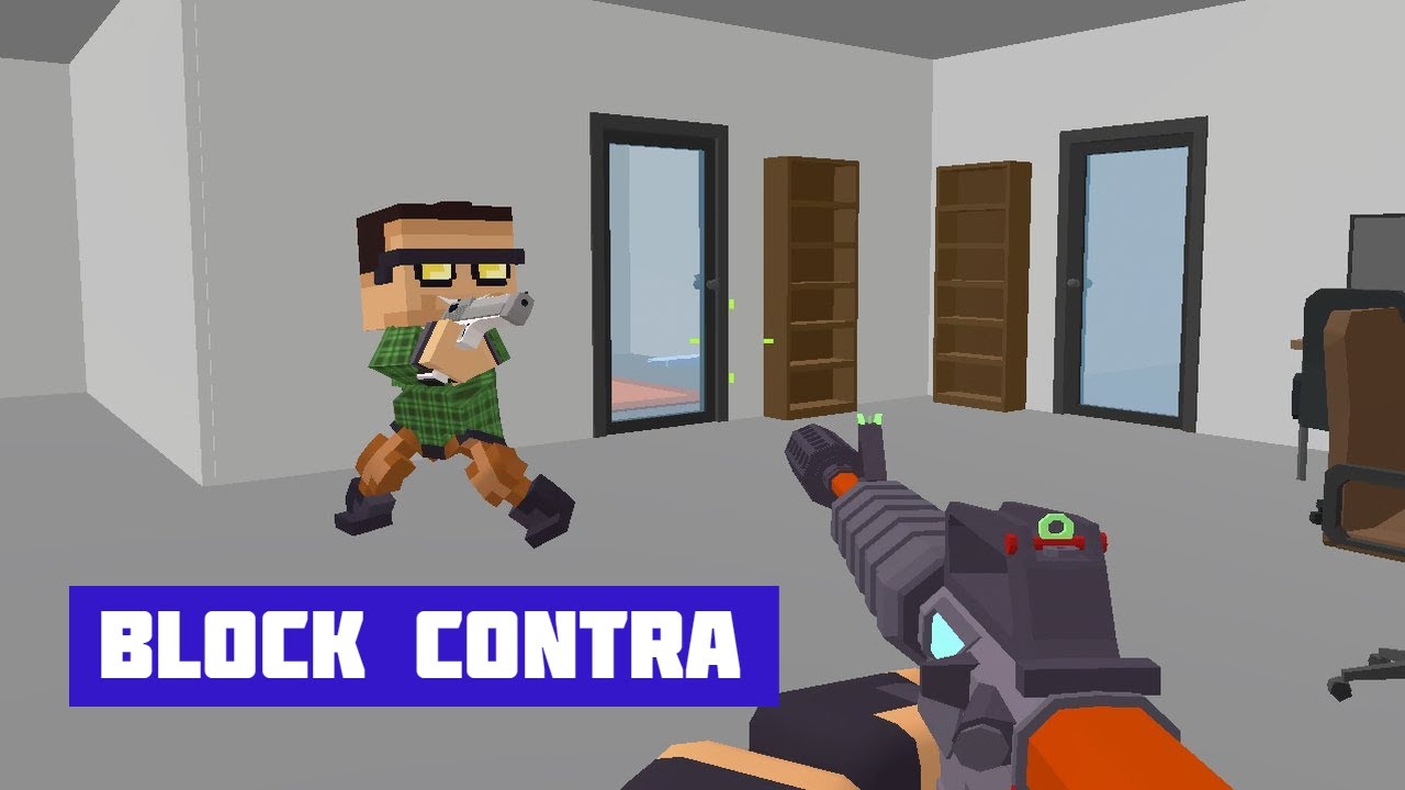 Block Contra: Clutch Strike | Counter Strike Meets Block Strike - YouTube