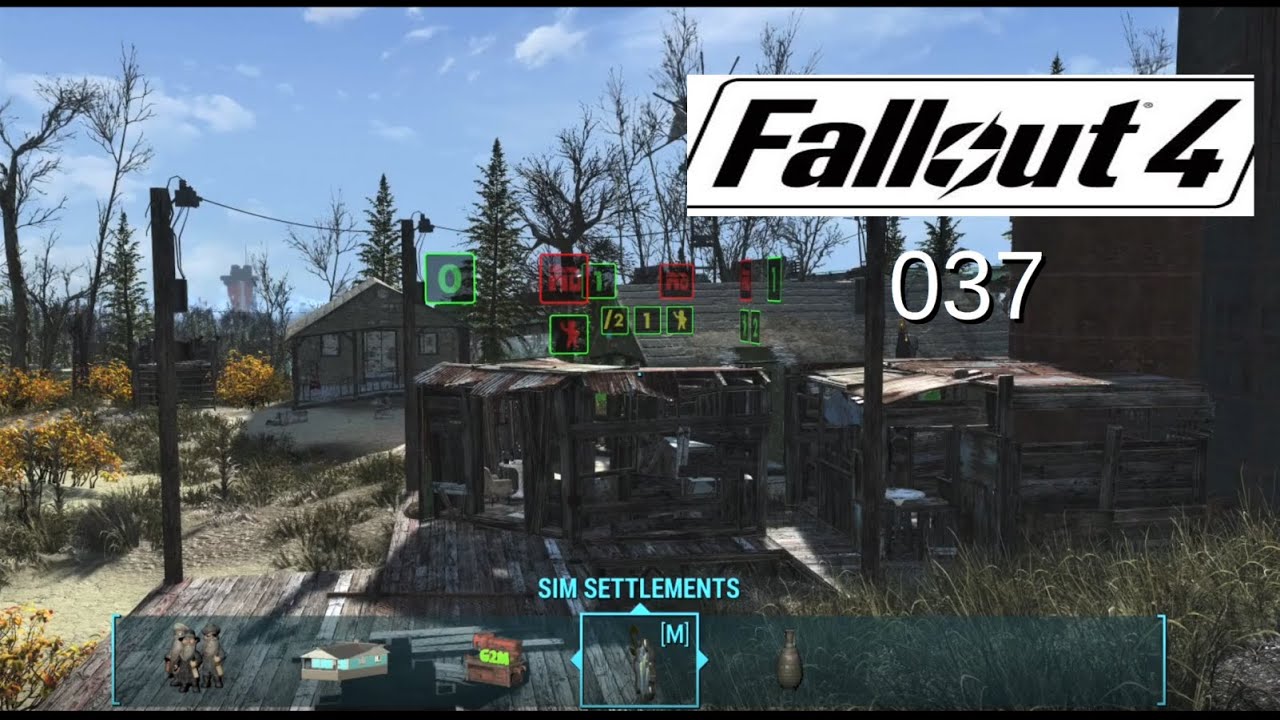 Fallout 4 Survival Difficulty Blind Magnum Opus modlist ep37 Settlement ...