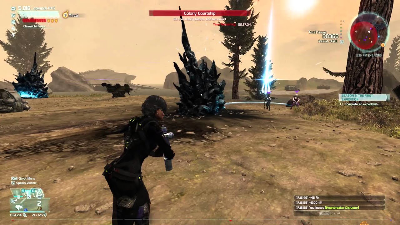 Defiance - [Colony Courtship - Major Arkfall PTS] - YouTube