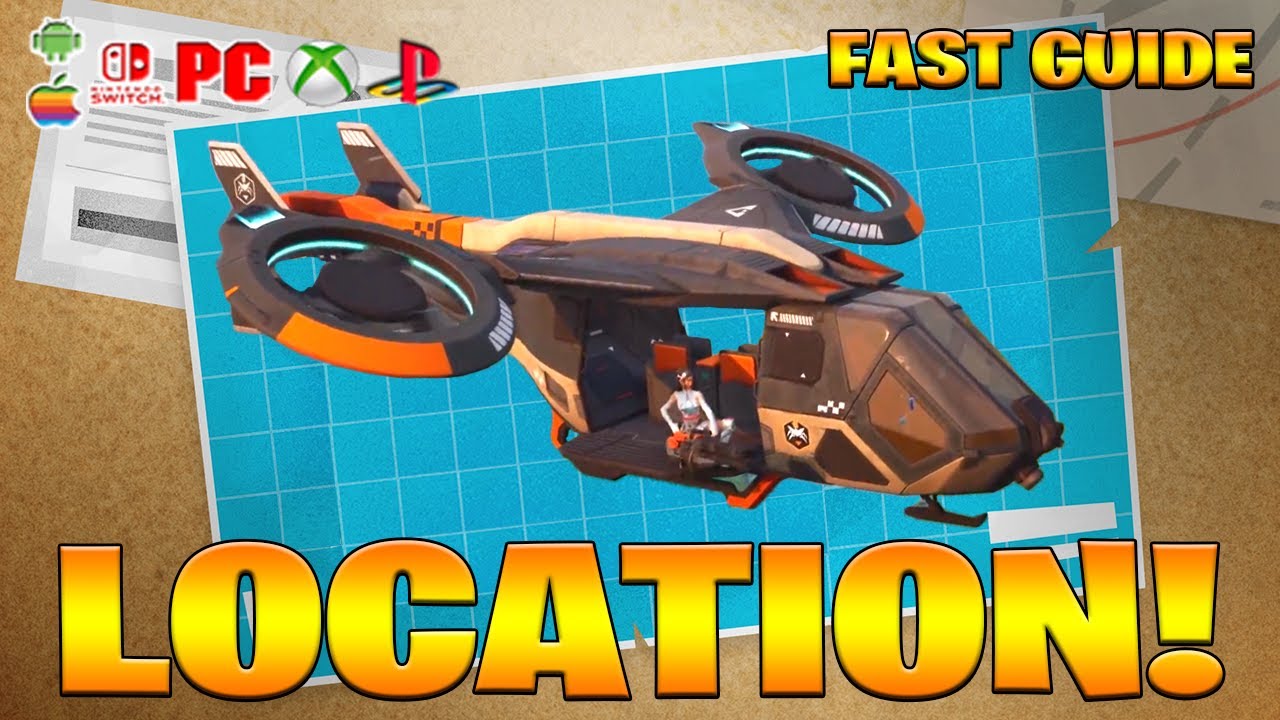 Where to find NEW Choppa Helicopter Location in Fortnite! (How to Get ...