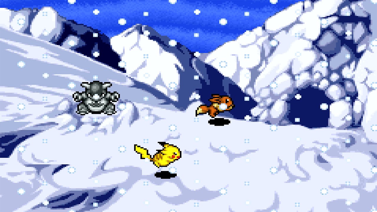 ("CLEAN") Mt.Freeze - Pokemon Mystery Dungeon Red Rescue Team [Extended ...
