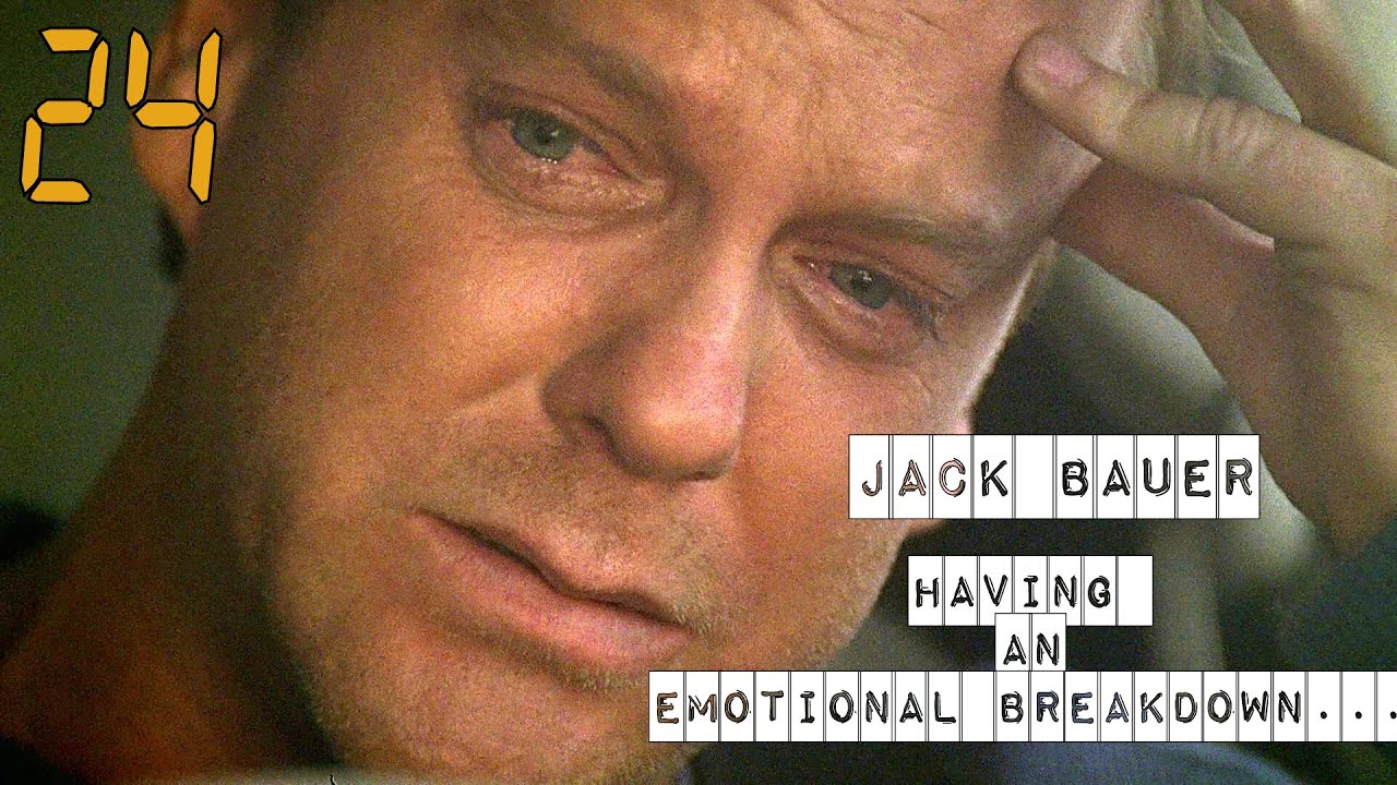 Jack Bauer burst into tears || Kiefer Sutherland 24 Tv Series - YouTube