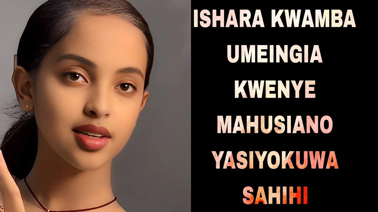 ISHARA 5 KWAMBA UMEINGIA KWENYE MAHUSIANO YASIYOKUWA SAHIHI - YouTube