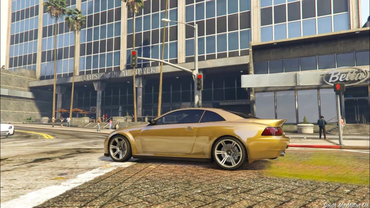 GTA 5 : Golden Car | golden car in gta 5 | gta 5 techno gamerz | - YouTube