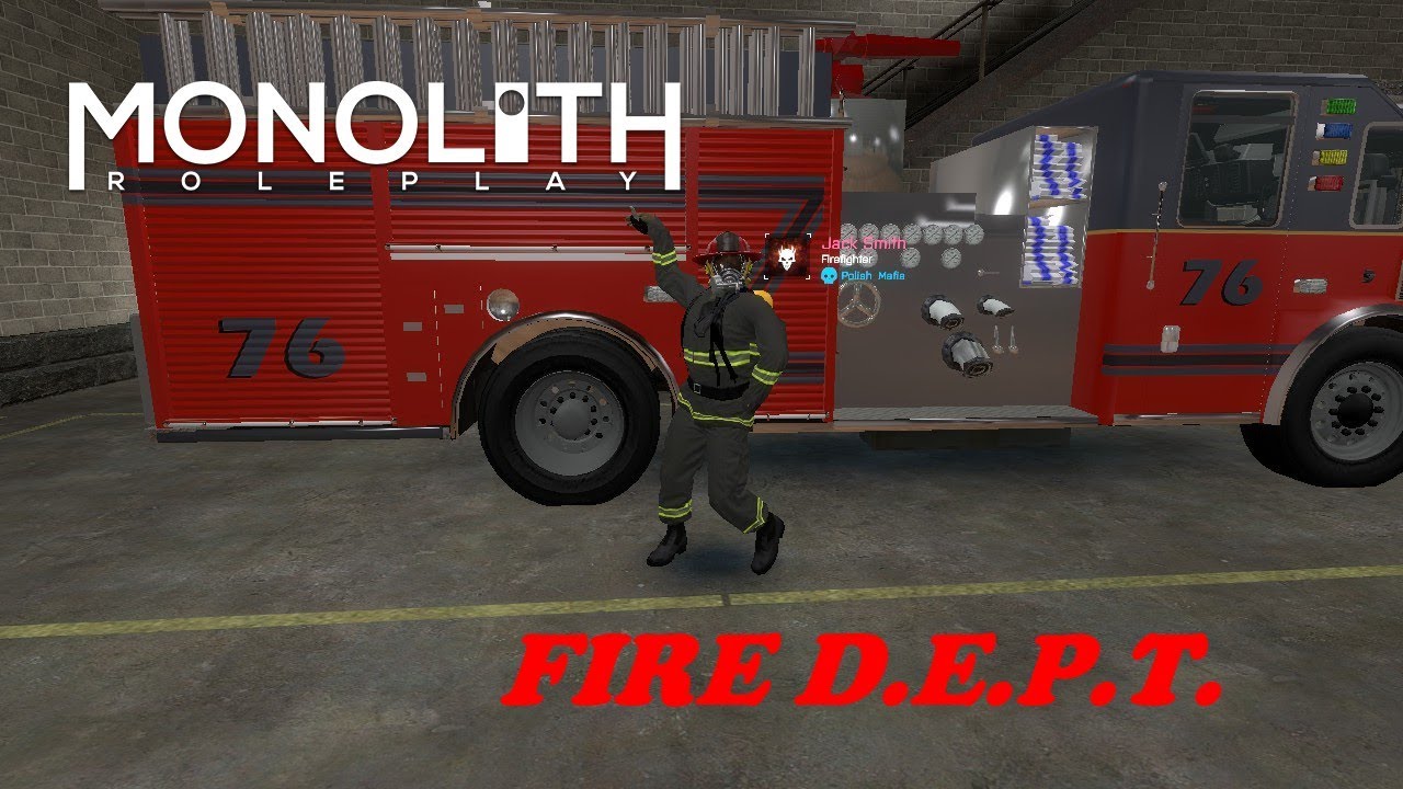 GMOD | MONOLITH DARK RP| FIRE FIGHTER RP| THE BIG BUS FIRE - YouTube