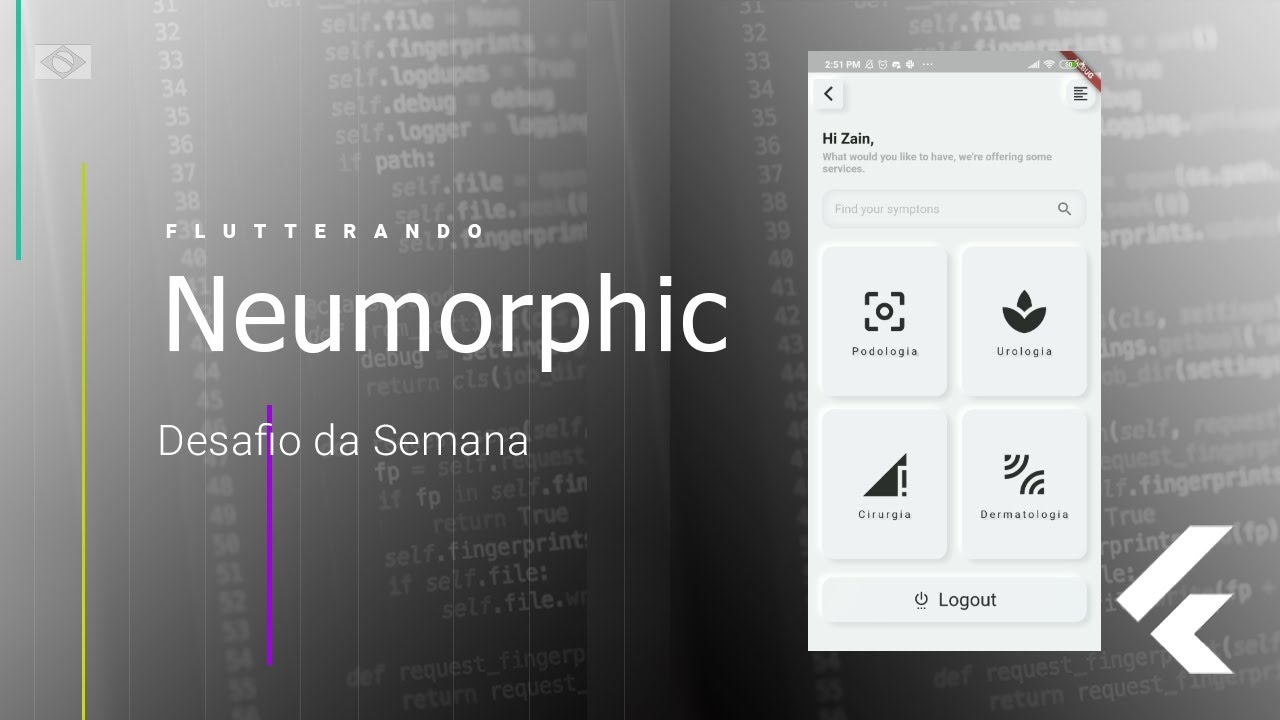 Flutter - Desafio App Neumorphic Design UI - YouTube