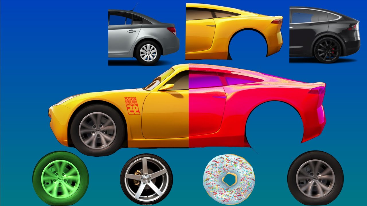 🤔 CAN YOU GUESS ALL THE PARTS OF THE CAR? - YouTube