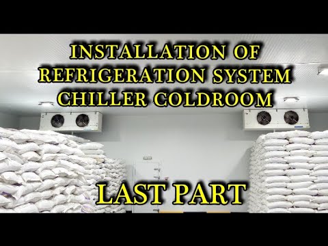 Cold Storage Installation - Walk In Chiller - New Project - Last Part ...