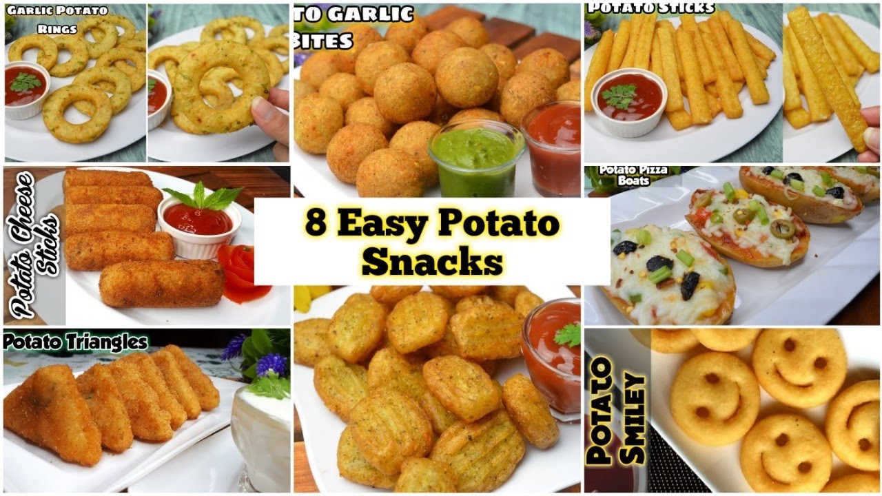 Potato Snacks Recipes | Potato Snacks Recipes Easy | Potato Snacks ...