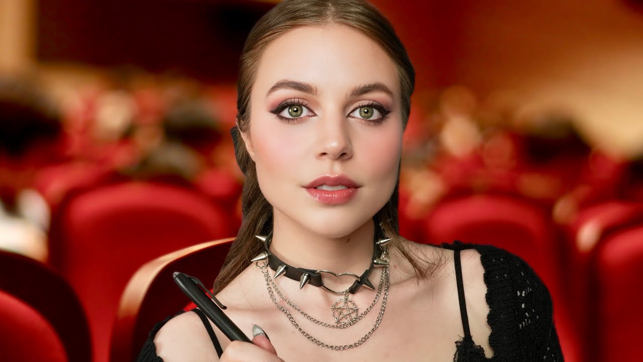 ASMR Goth Girl At The Back Of The Class Is Obsessed w/ You (Roleplay, Soft Spoken Personal ...