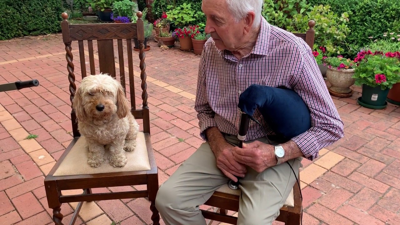 Donald Blair OAM, 82 years young on his Blair Digital Chanter and new ...