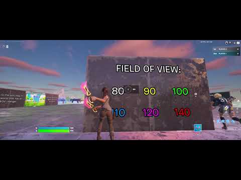 [ULTRAWIDE] FORTNITE: FOV SLIDER (EPIC FIELD OF VIEW) ONLY HERE! - YouTube