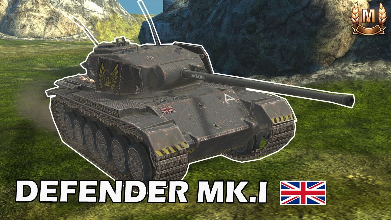 Defender Mk.1 | 6,549 DAMAGE | WoT Blitz ACE Replays - YouTube