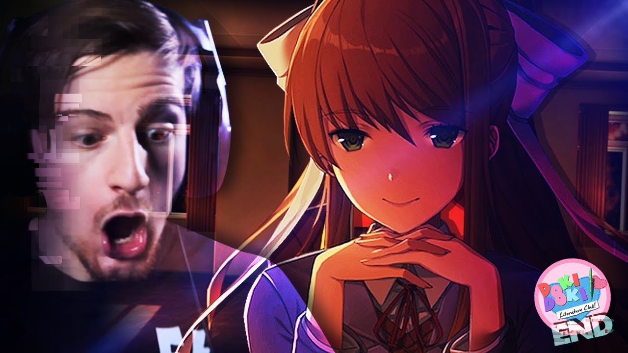MONIKA!? THIS IS TOO INTENSE. || Doki Doki Literature Club (Part 5 ...