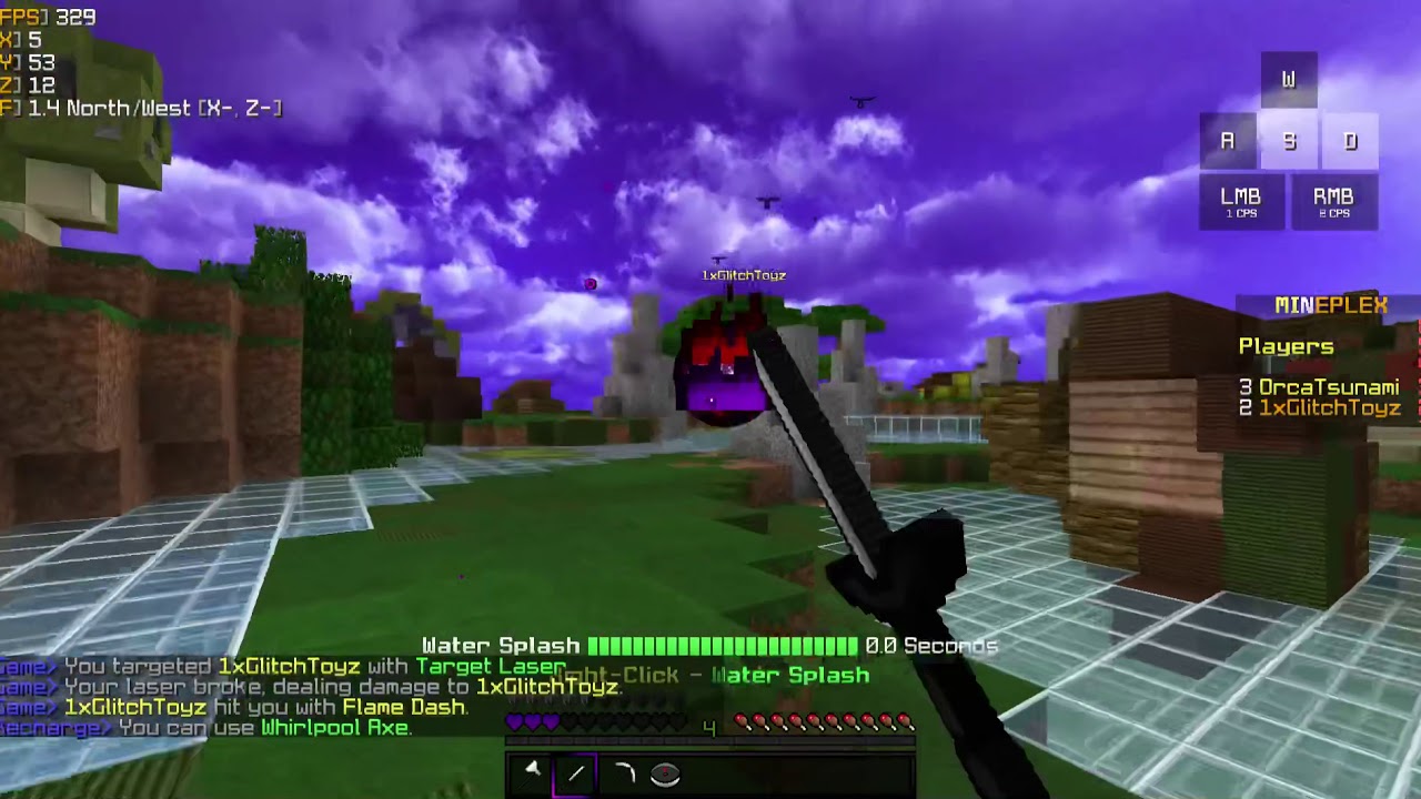 Super Smash Mobs - epic fireball deflect 2 - YouTube