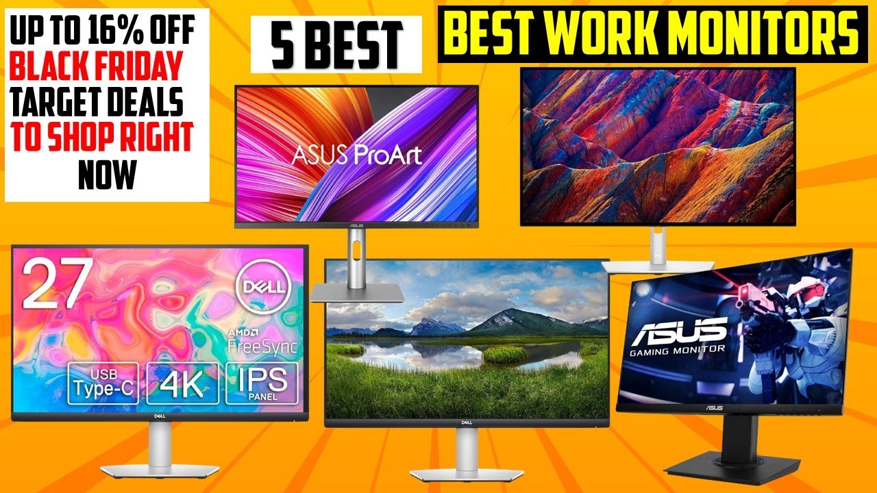 Best Work Monitors in 2024 | Best Work Monitors in 2024 [ Black Friday ...