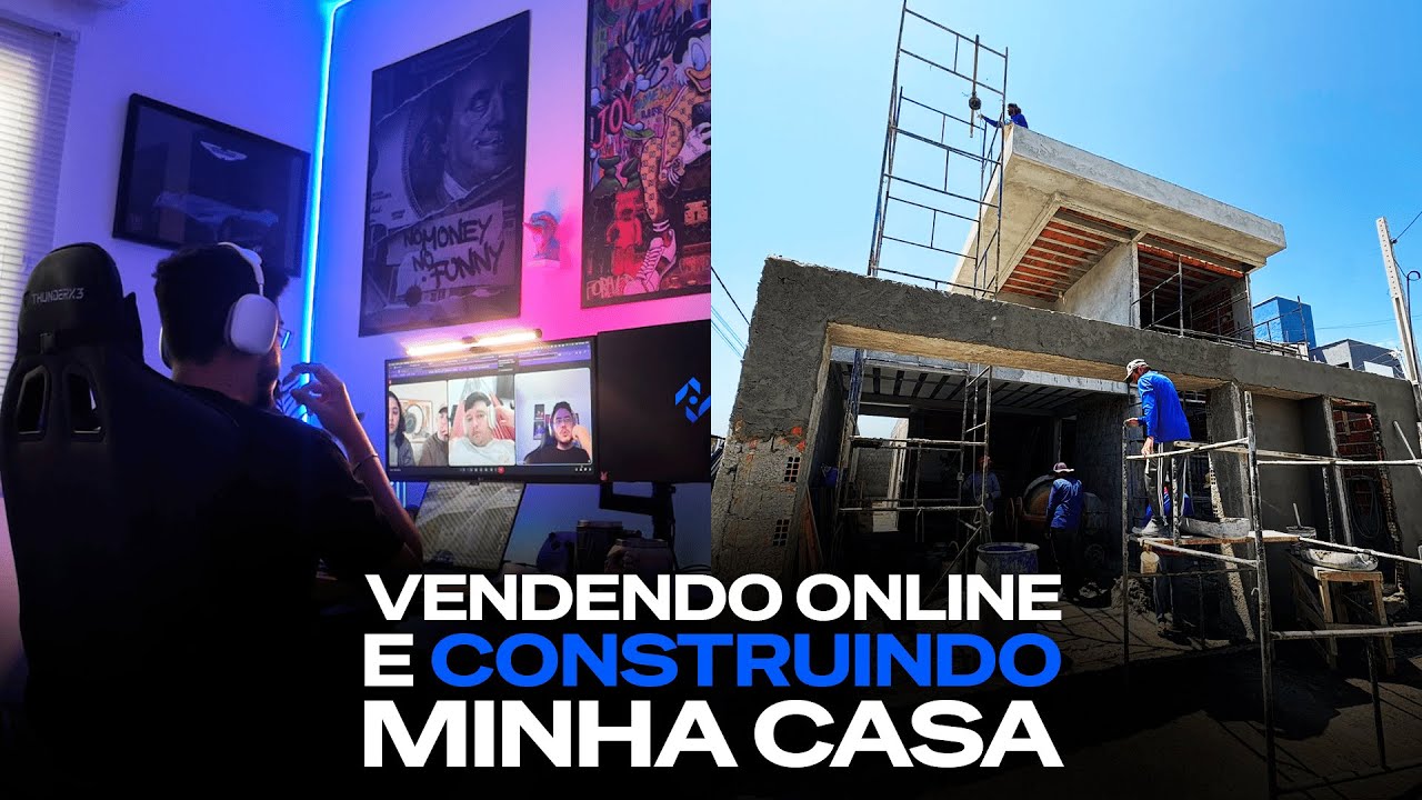 POV: Você vende lowticket e cria uma plataforma enquanto constrói sua casa - YouTube