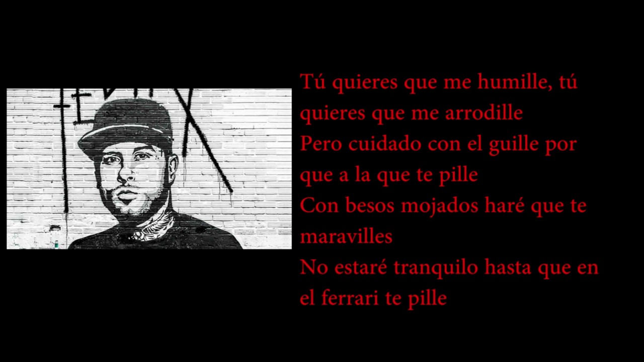 si tu la ves - nicky jam letra - YouTube