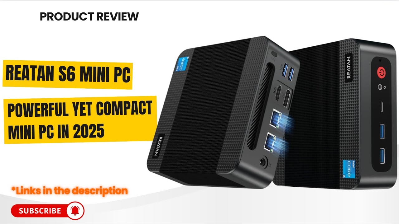 🔥 Reatan S6 Mini PC Review | Intel Core i5-12450H, 16GB RAM, 512GB SSD ...