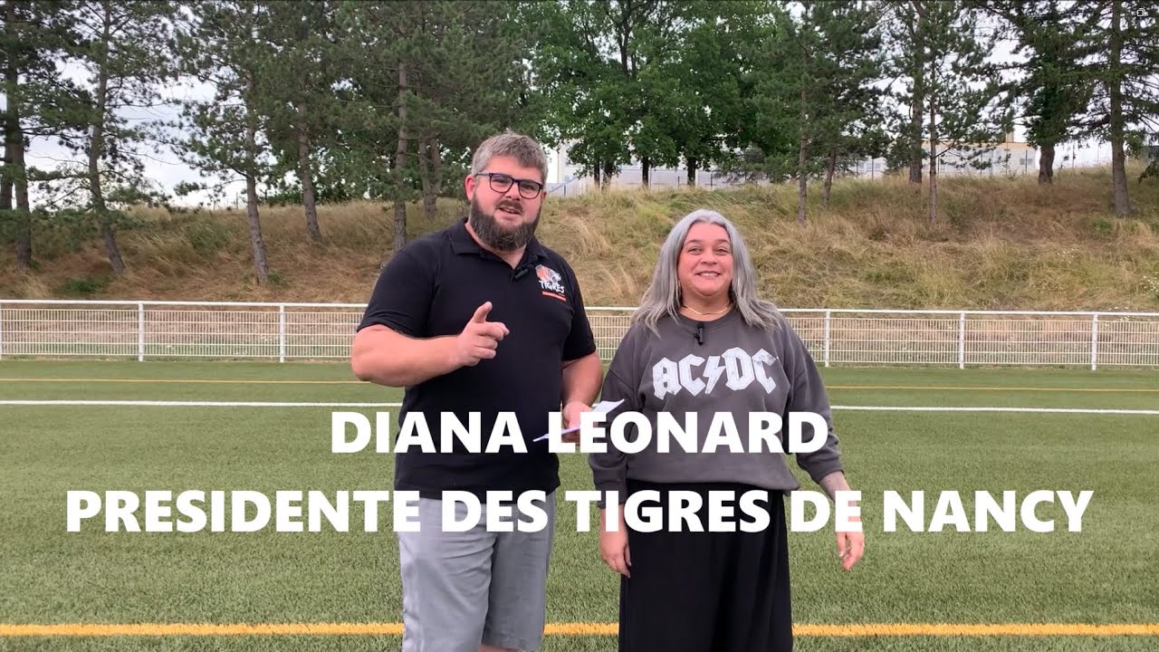 Tigres de Nancy - 100 yards avec : Diana Léonard - YouTube